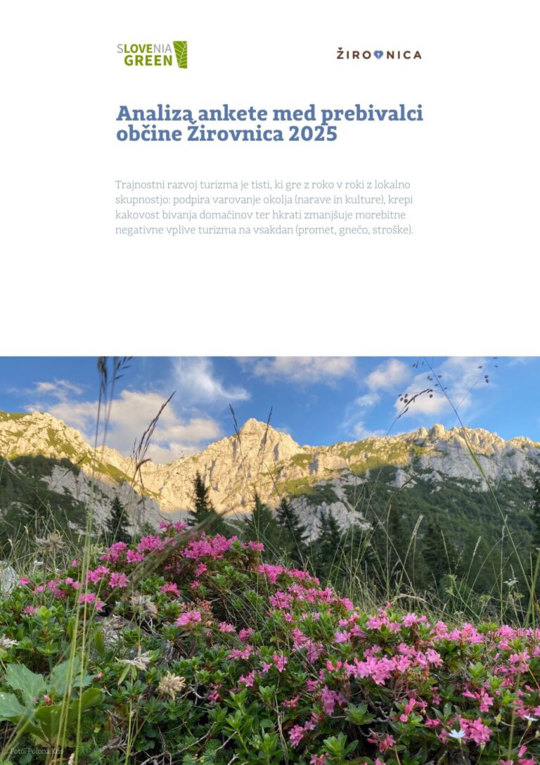Analiza ankete med prebivalci občine Žirovnica 2025 - Žirovnica